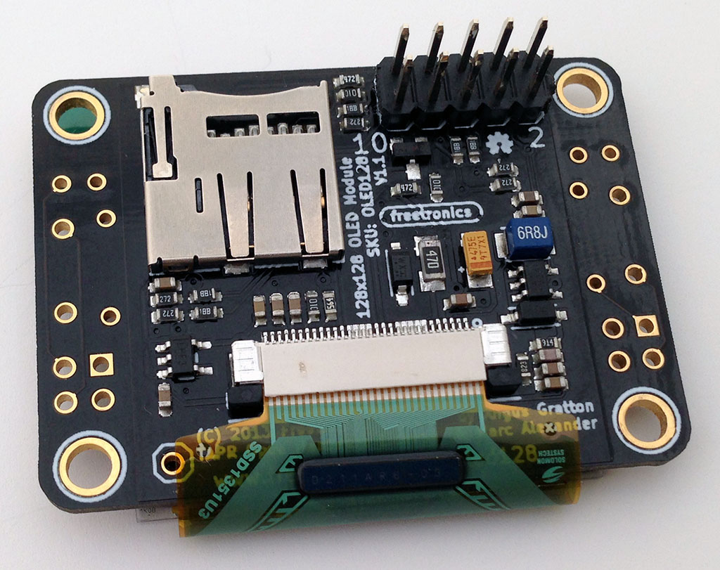 128×128 Pixel OLED Module – SuperHouse Automation