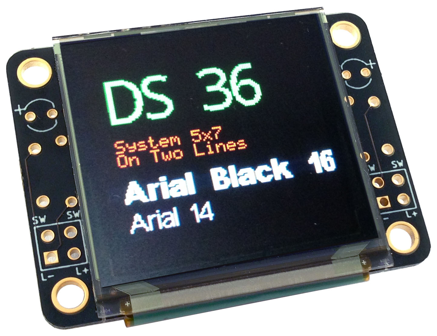 128×128 Pixel OLED Module – SuperHouse Automation
