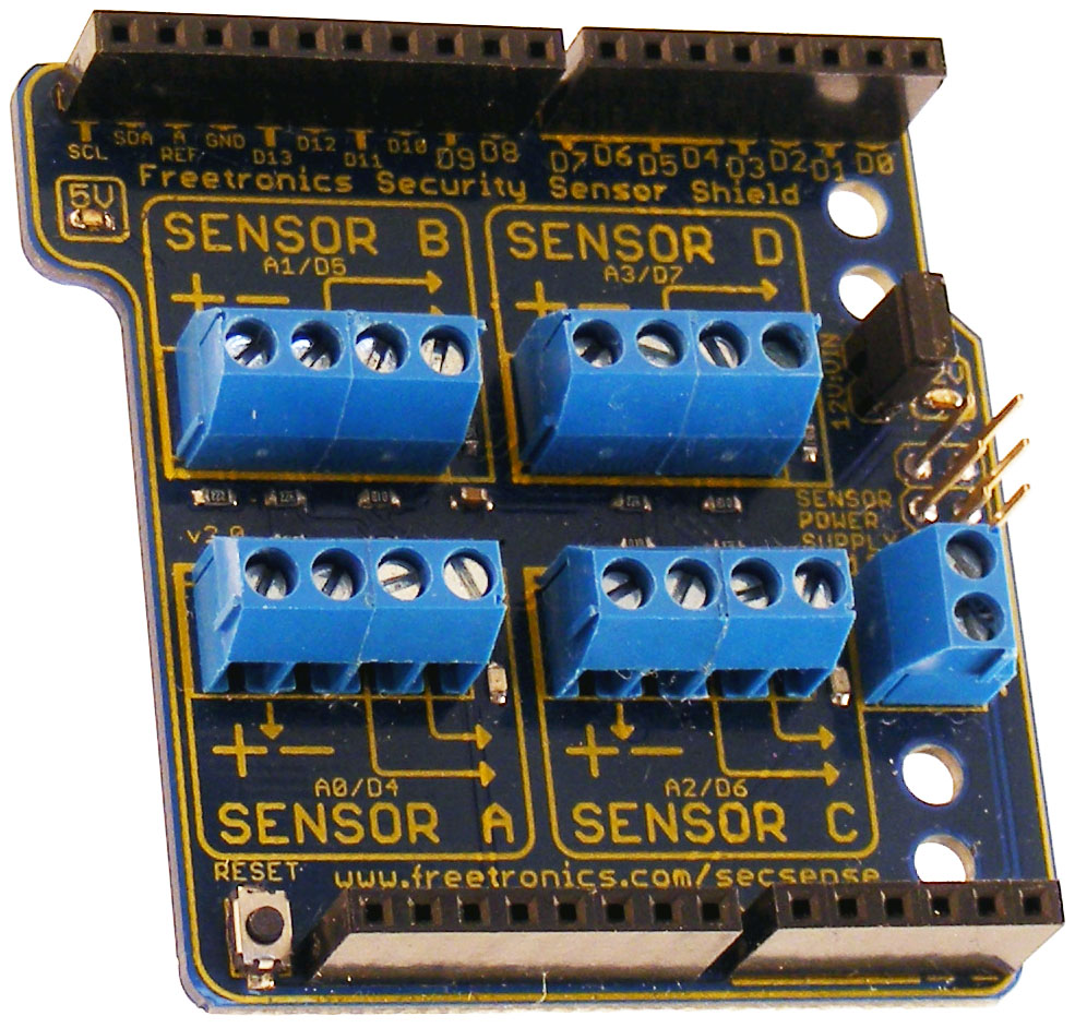 Security Sensor Shield – SuperHouse Automation